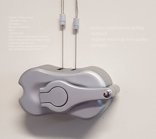 Indoor Clothesline Pulley System | Ceiling Pulley Clothes